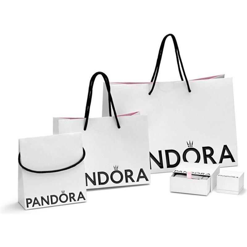 PANDORA Moments prívesok "Ružové muránske sklo" 793107C00 - GLAMI.sk