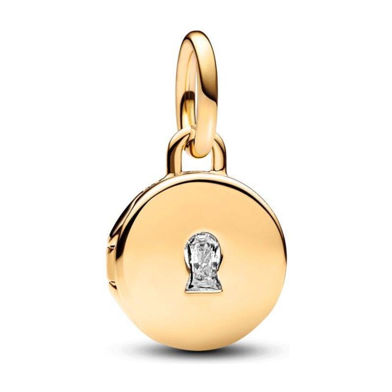 PANDORA Moments visiaci prívesok "Otvárateľný medailón lásky" 763066C01 ...