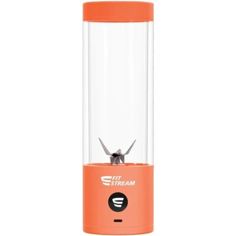 Mixér FitStream Pro, prenosný, USB nabíjateľný - Neon Orange 475 ml ...