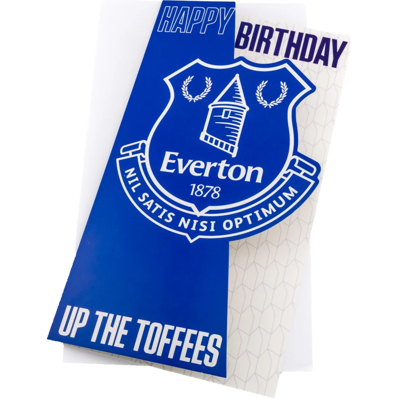 FC Everton blahoprianie Crest Birthday Card - GLAMI.sk