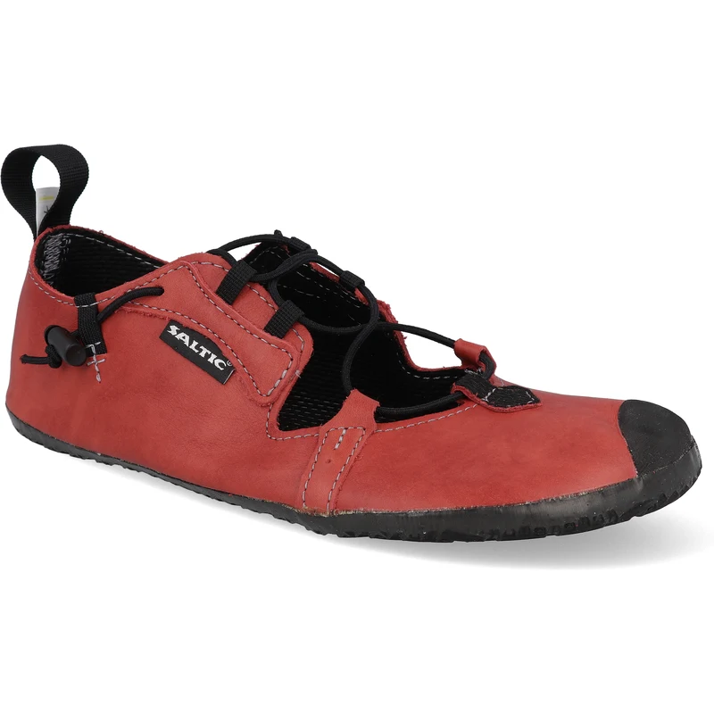Barefoot baleríny Saltic - Arwen pomodoro červené - GLAMI.sk