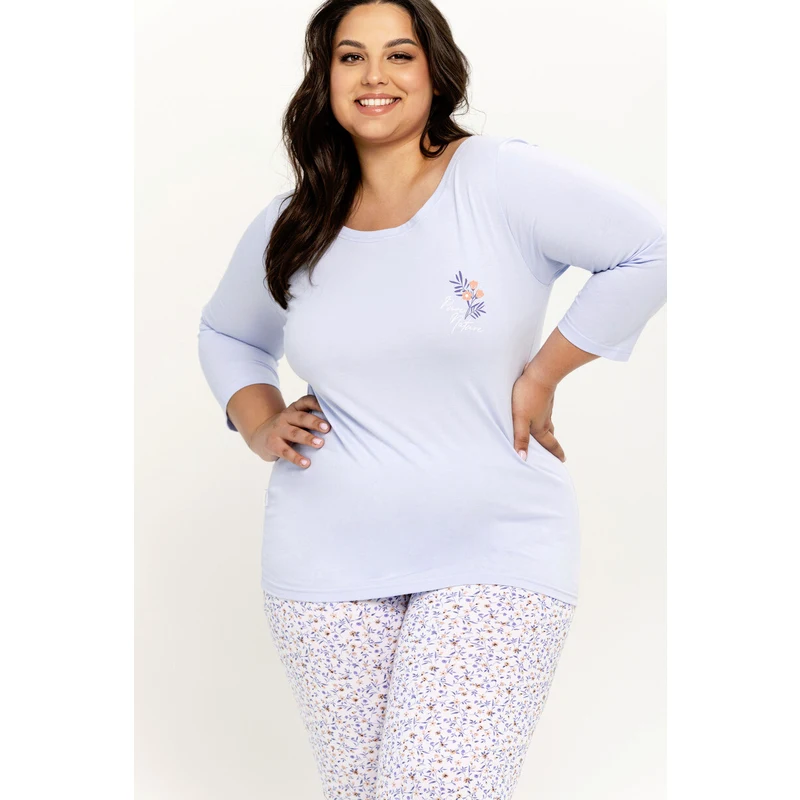 Taro Dámske pyžamo Ariella 3257 4XL-6XL - GLAMI.sk