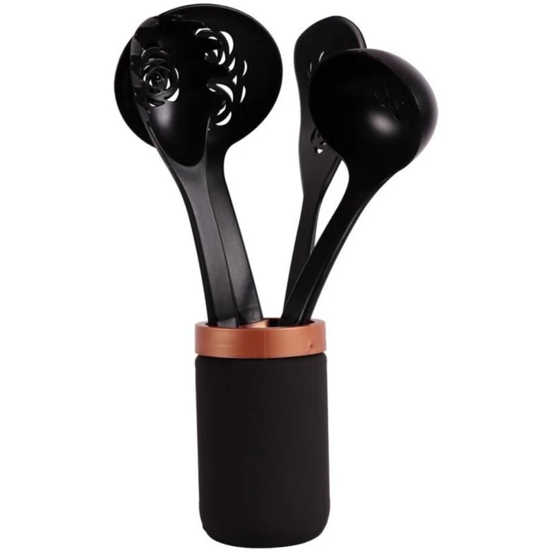 Herevin 365001 -800 4-dielna kuchynská servírovacia súprava s medenými ...