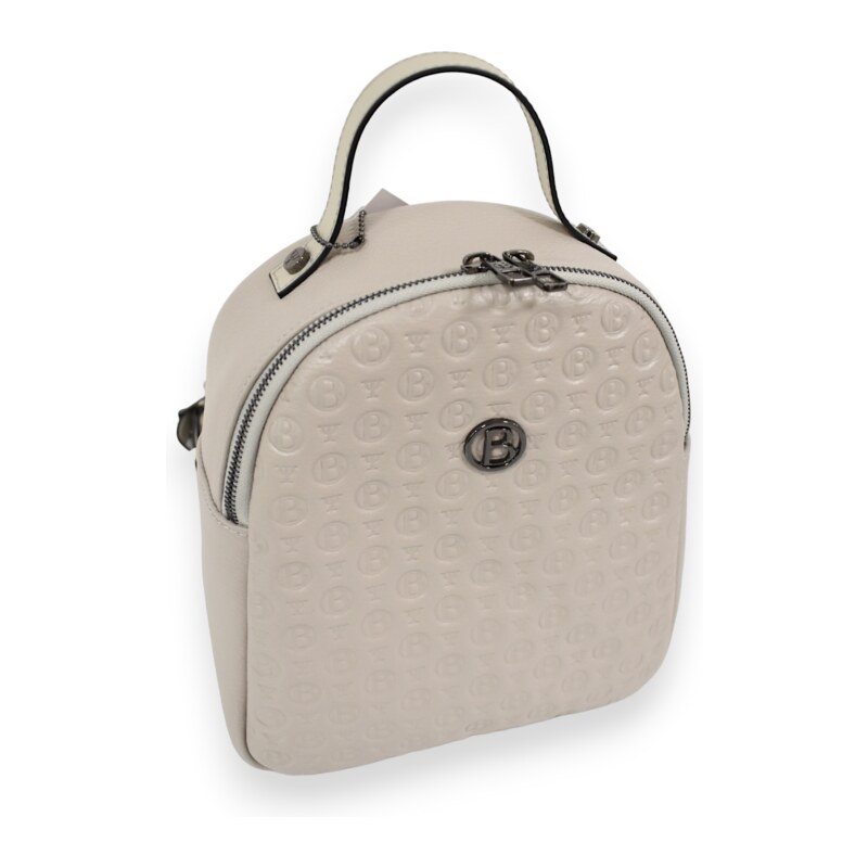 Elegantný sivý kožený ruksak BAGGER B 0154 - GLAMI.sk