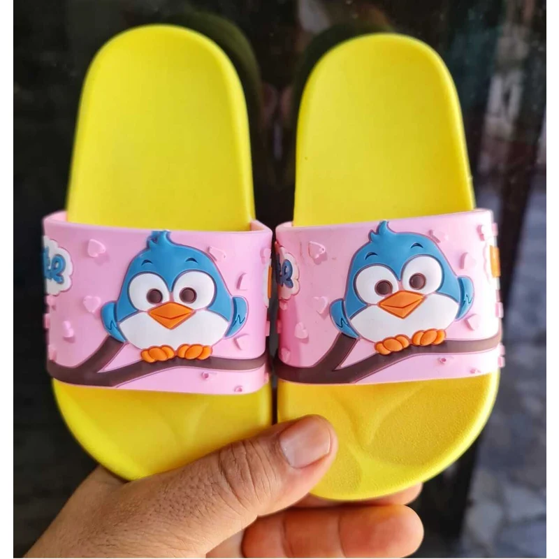 Pandalina Dievča - Ľahké papuče s postavičkou sovy, protišmykovou ...