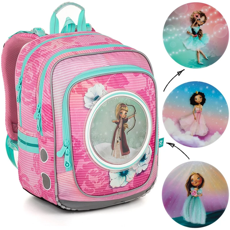 TOPGAL - školské tašky, batohy a sety TOPGAL - ENDY 23005 - PRINCEZNÉ ...