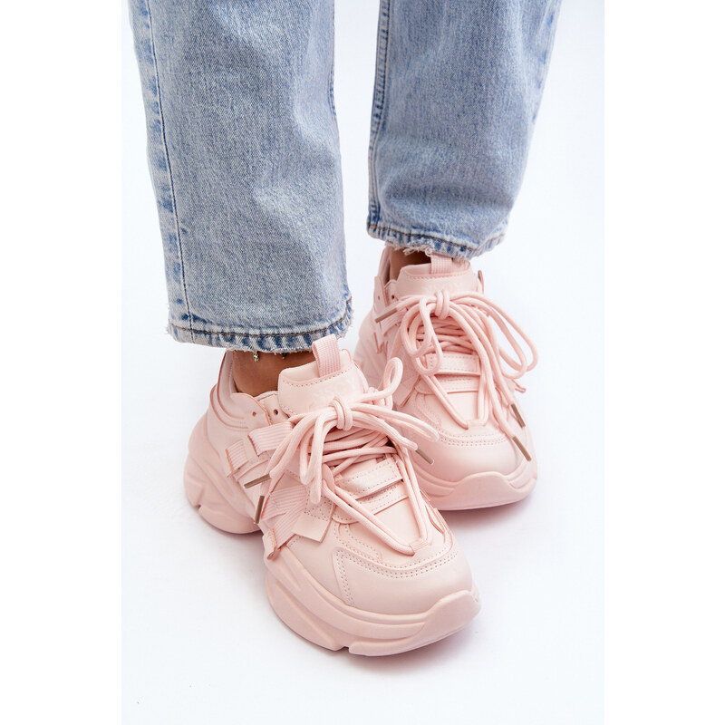 Boto Dámske tenisky na masívnej podošve ružové Windamella - GLAMI.sk