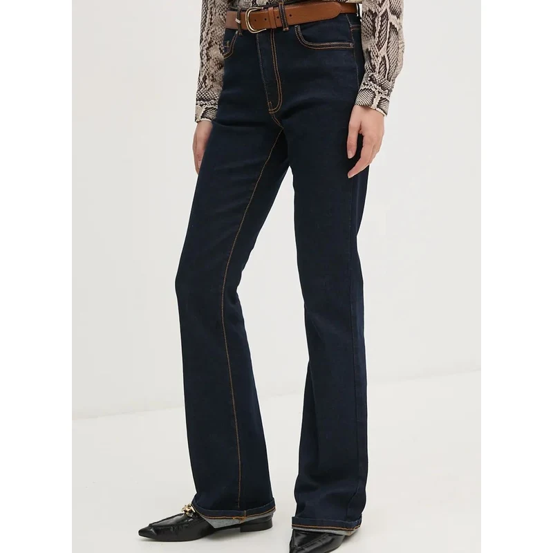 Rifle United Colors of Benetton dámske, vysoký pás, 4OTADE00F - GLAMI.sk