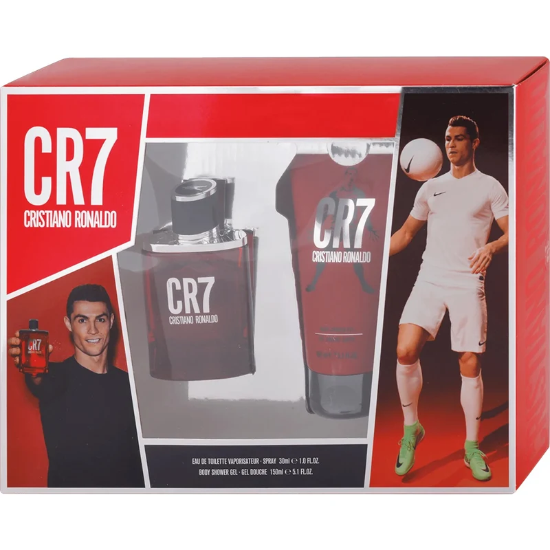 CR7 Cristiano Ronaldo darčekový set EDT CRISTIANO RONALDO red - GLAMI.sk