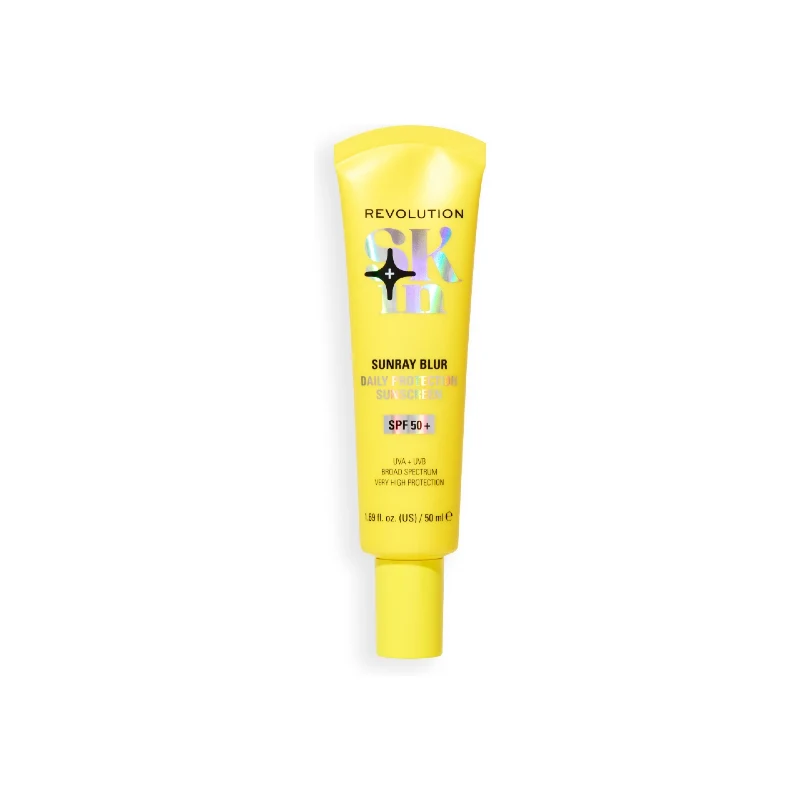 Revolution Skincare Sunray Blur Daily Protection Sunscreen SPF 50+ with ...