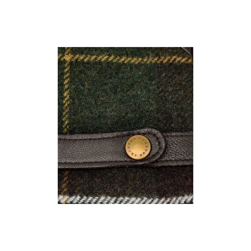 Barbour Kožené rukavice Dee Tartan | s prímesou vlny - GLAMI.sk